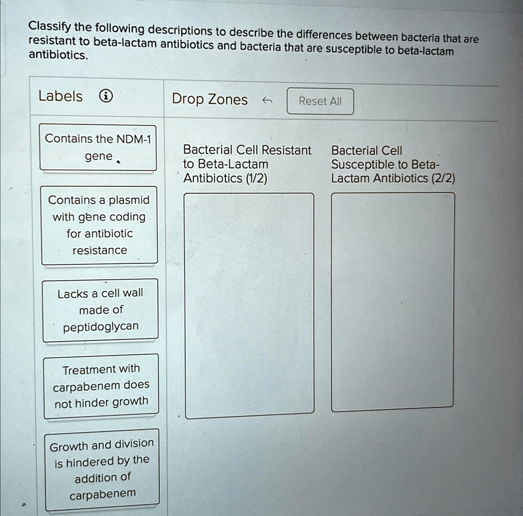 Classify the following descriptions to describe the differences between ... Classify the following descriptions to describe the differences between ...