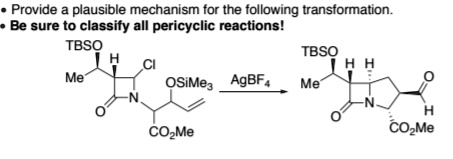 provide plausible mechanism for the following transtormation be sure to ...
