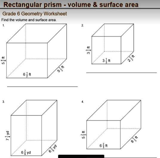 SOLVED: "Find The Volume And Surface Area! Question is attached in ...
