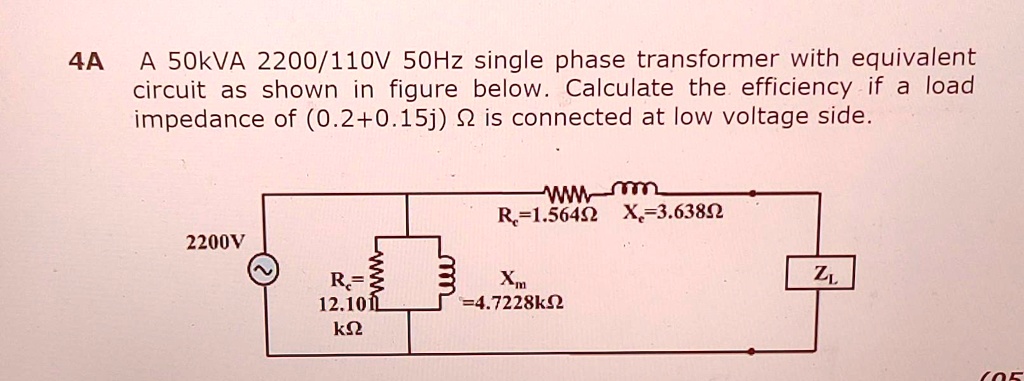 what is the significance of the shunt resistors and rc and xc values in ...