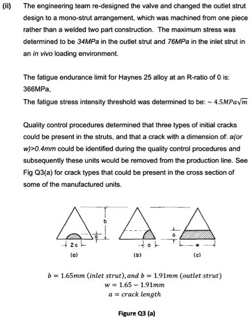 (ii) The engineering team re-designed the valve and changed the outlet ...