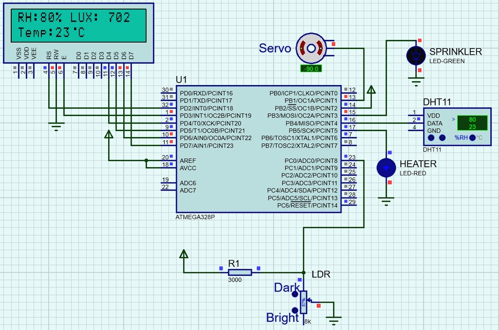 here is how the microcontroller is connected do you know how to connect ...