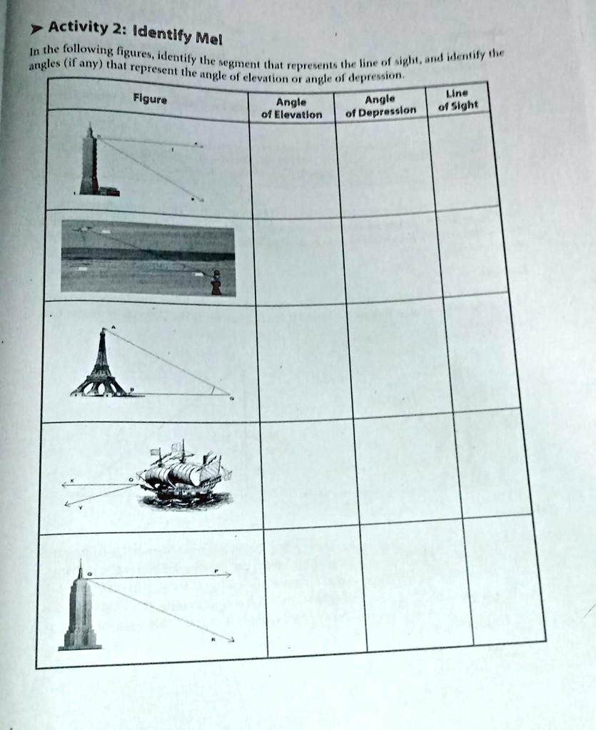 SOLVED: Activity 2: Identify Me! Identify the angles (if any) that ... SOLVED: Activity 2: Identify Me! Identify the angles (if any) that ...