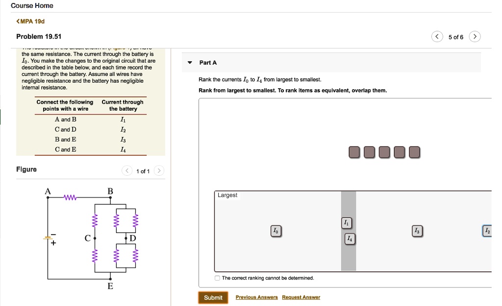 SOLVED: The resistors in the circuit shown in Figure 1 all have the ...