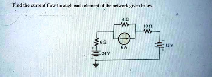 Solved After Finding The Current On Each Element Redesign The Circut Given So That It Has Two