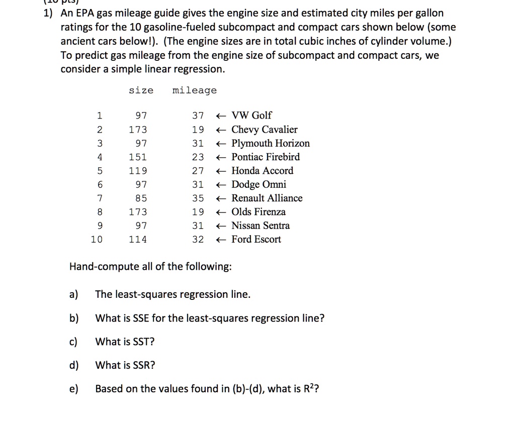 iplo 1 an epa gas mileage guide gives the engine size and estimated ...