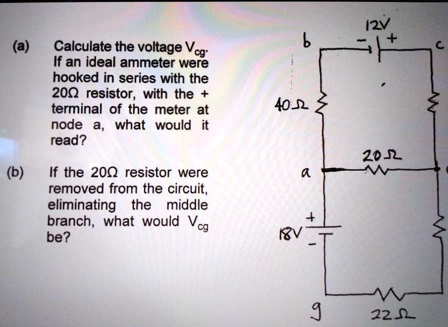 SOLVED: The cropped resistor value is 18 ohms. The top right resistor ...