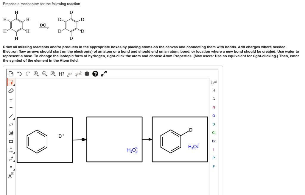 SOLVED: Propose mechanism for the following reaction Draw all missing reactants and/or products ...