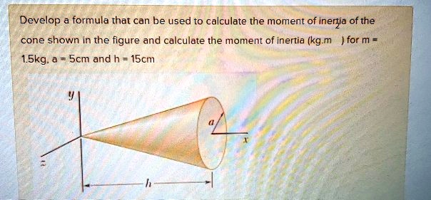 SOLVED: Develop a formula that can be used to calculate the moment of ...