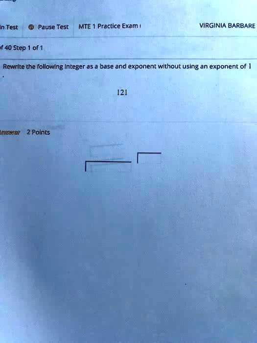 rewrite the following integer as a base and exponent without using an ...