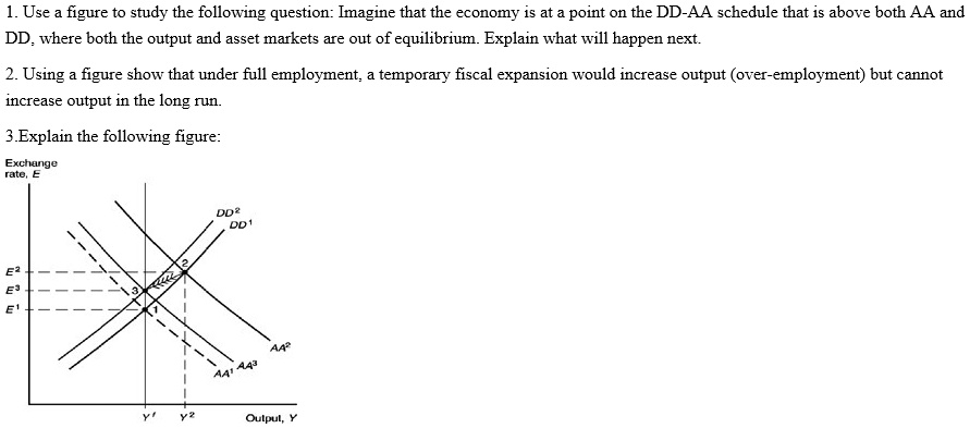 [GET ANSWER] 1. Use a figure to study the following question: Imagine ...