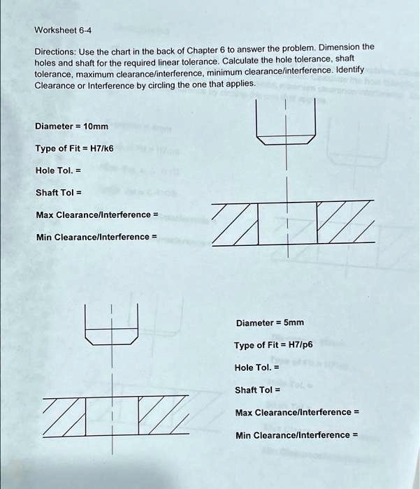 Worksheet 6-4 Directions: Use the chart in the back of Chapter 6 to ...