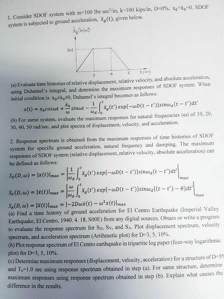 SOLVED: Please give me a MATLAB code for this question. Code for ...
