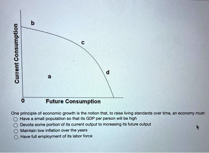 Current Consumption b a C d 0 Future Consumption One principle of ...