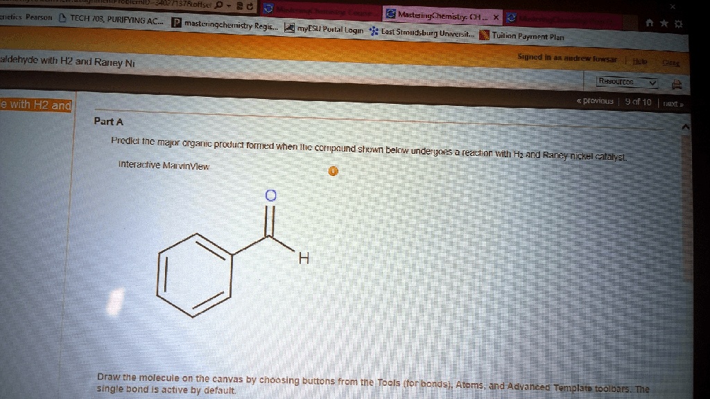 SOLVED: Find the following photos. Predict the major organic product formed when the compound ...
