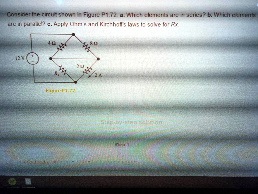 SOLVED: Please redraw and simplify the circuit in your answer. Consider the circuit shown in ...