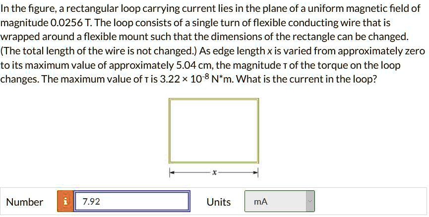in the figure rectangular loop carrying current lies in the plane ofa ...