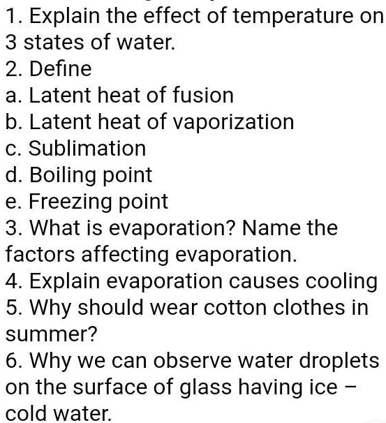 SOLVED: Please answer this question: 1. Explain the effect of ...
