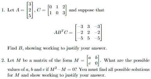 VIDEO solution: LctA ind suppose that ABTC 22 55 5 Find B, showing ...