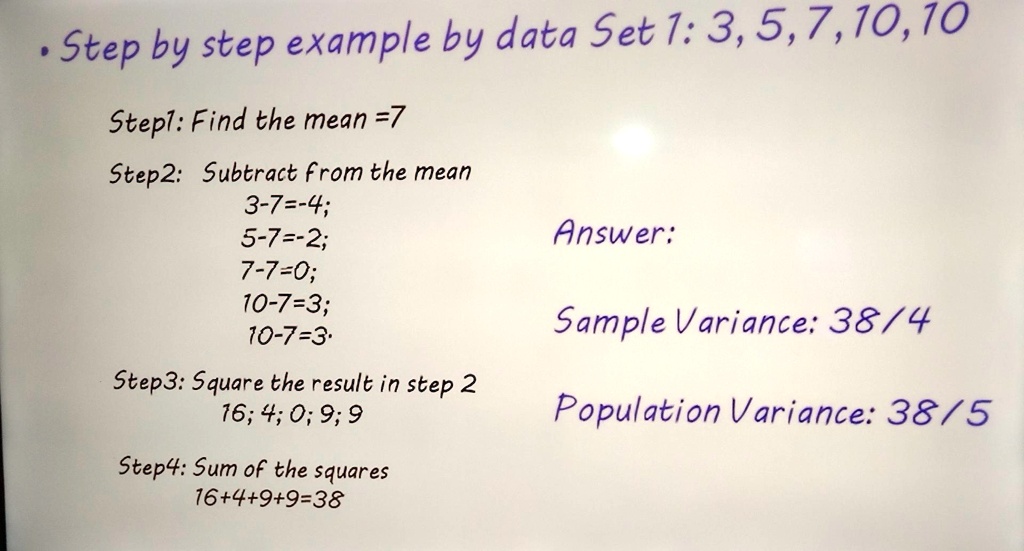 SOLVED: Texts: How were the sample and population sizes determined ...