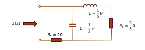 SOLVED: Draw the s-domain equivalent circuit and calculate the ...