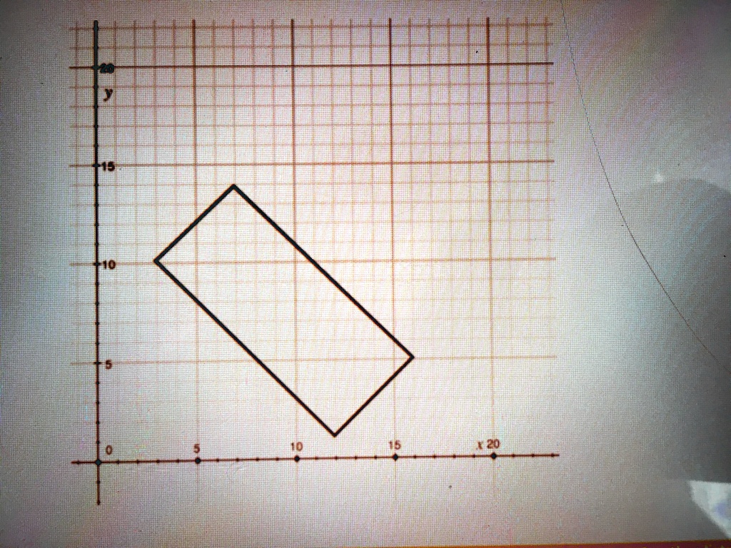 SOLVED: 'Determine the coordinates of the corners of the rectangle to ...