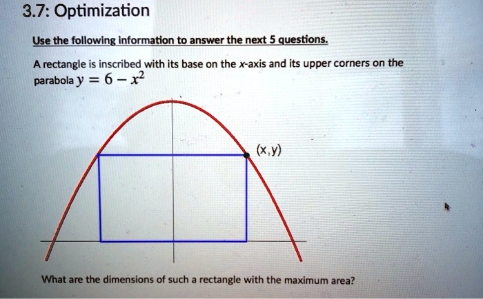 37 optimization usethe following information to answer the next 5 ...