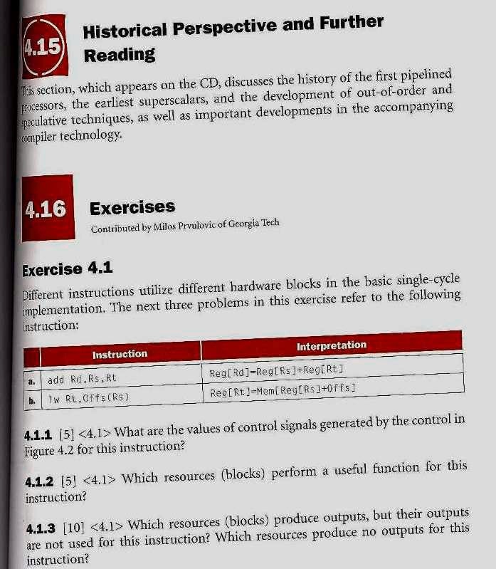 SOLVED: Text: Historical Perspective and Further Reading This section ...