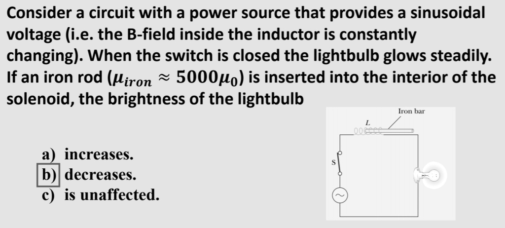 SOLVED: Consider a circuit with a power source that provides a ...