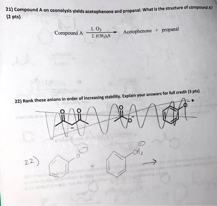 VIDEO solution: Compound A on ozonolysis of propanal yields ...
