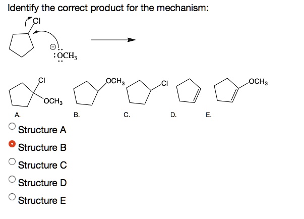 SOLVED: Identify the correct product for the mechanism: OCH; OCHa OCHa ... SOLVED: Identify the correct product for the mechanism: OCH; OCHa OCHa ...