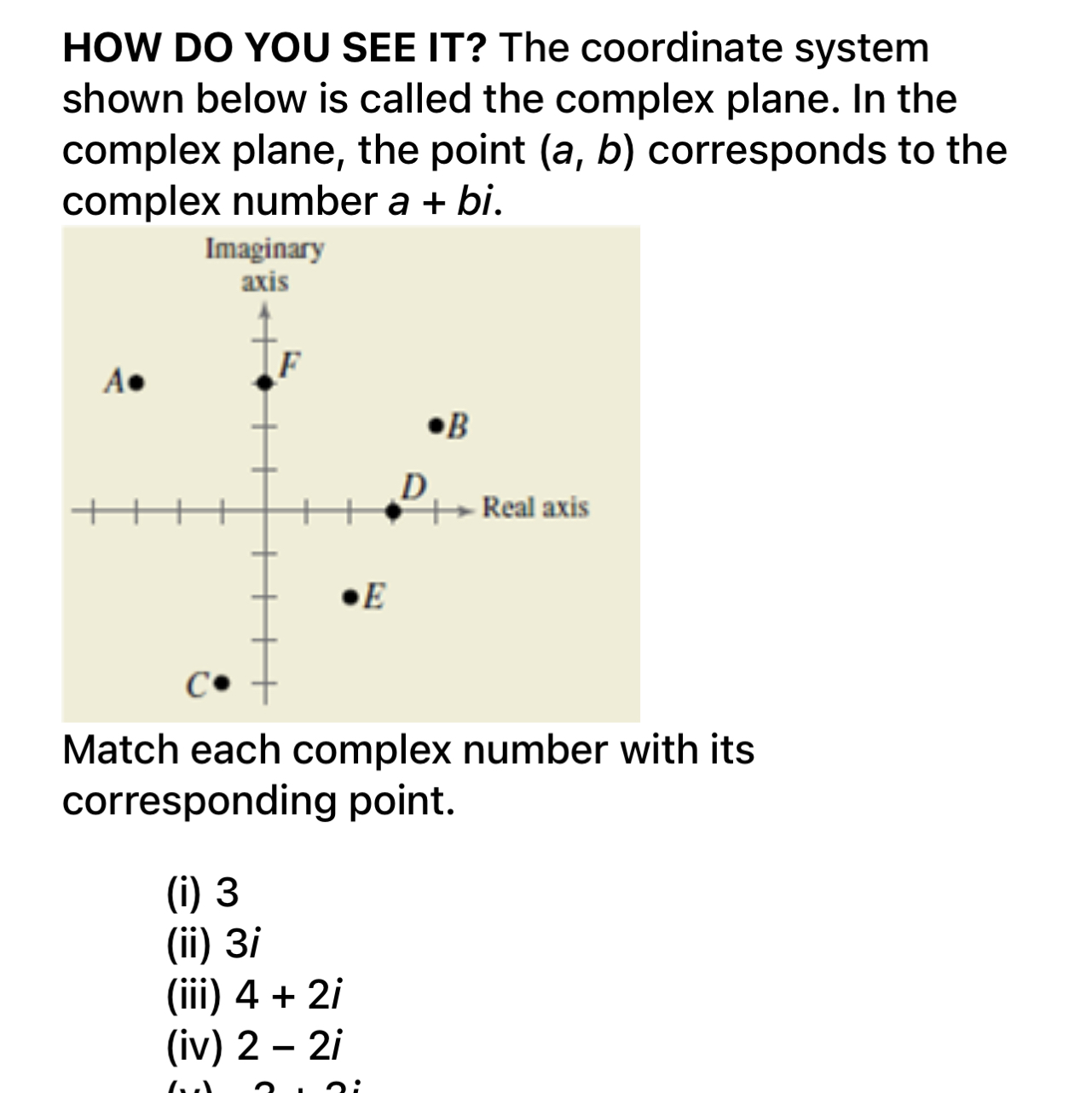 SOLVED: HOW DO YOU SEE IT? The coordinate system shown below is called ...