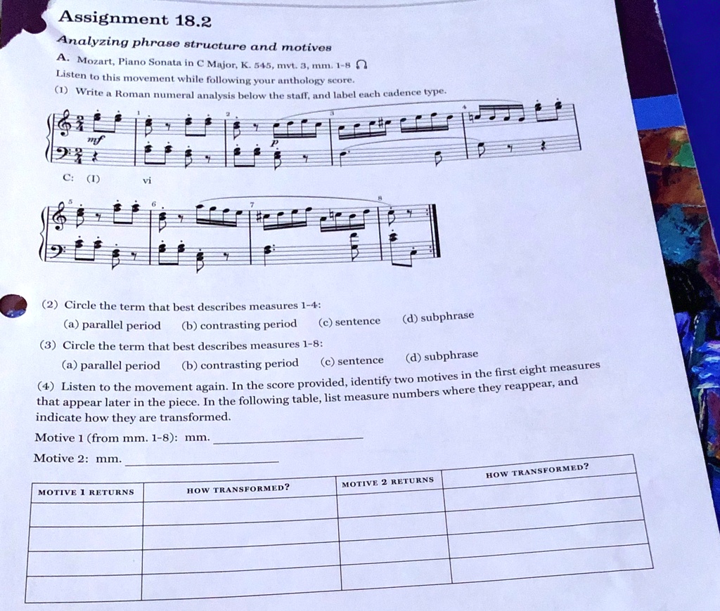 Assignment 18.2 1/2 Assignment 18.2 Analyzing phrase structure and ...