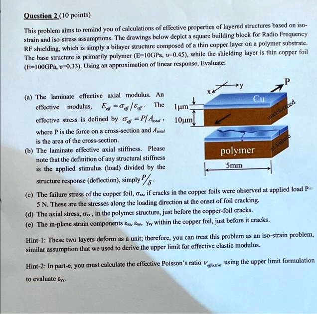 SOLVED: Question (10 points): This problem aims to remind you of ...