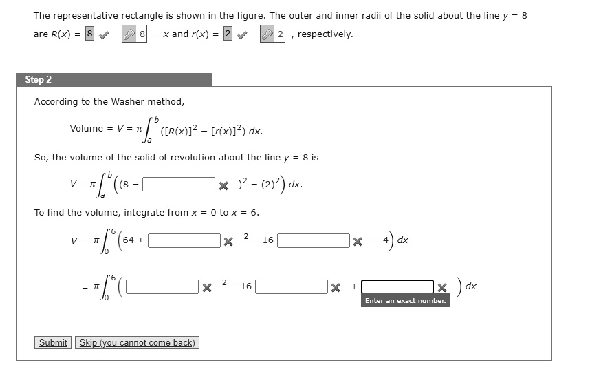 SOLVED: The representative rectangle is shown in the figure The outer and inner radii of the ...