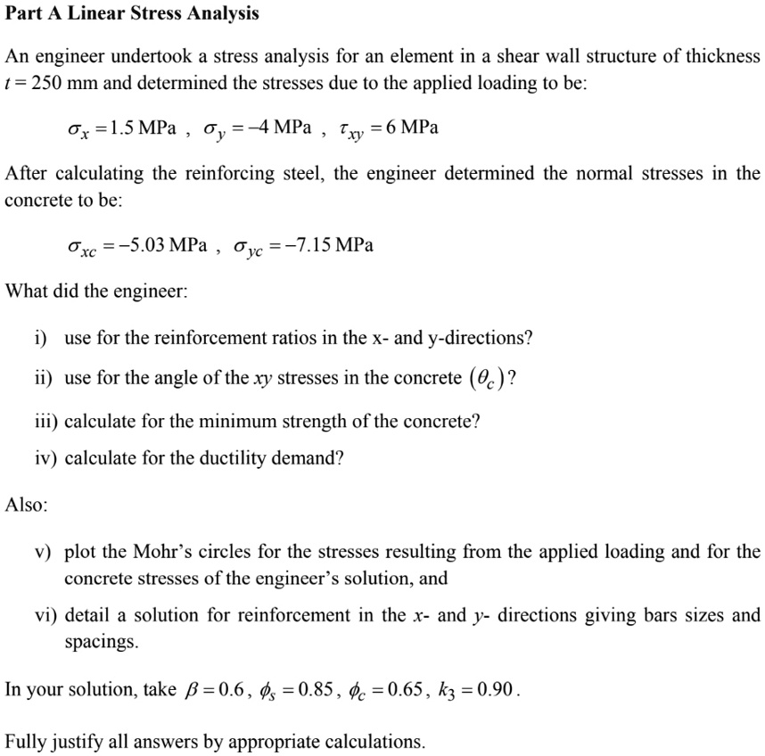 reinforced concrete design it is from linear stress analysis topic part ...