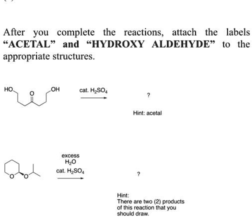 SOLVED: Texts: After you complete the reactions, attach the labels ...
