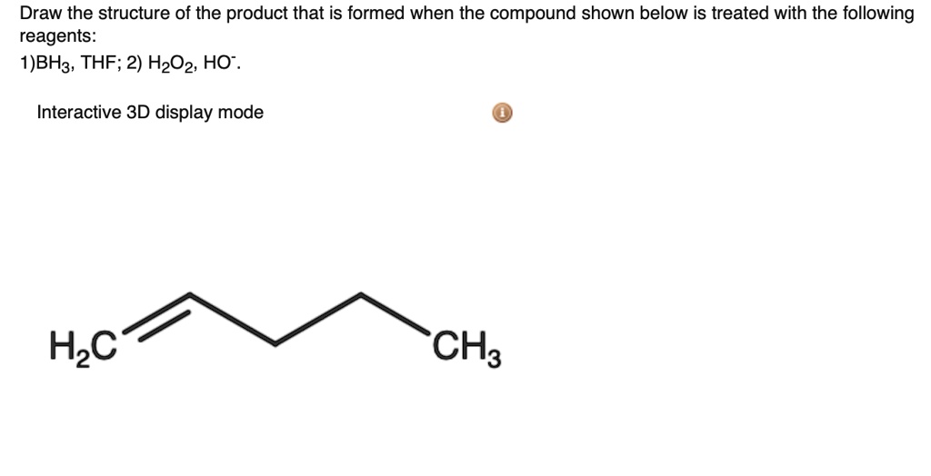draw the structure of the product that is formed when the compound ... draw the structure of the product that is formed when the compound ...