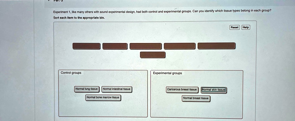 experiment 1 like many others with sound experimental design had both ...