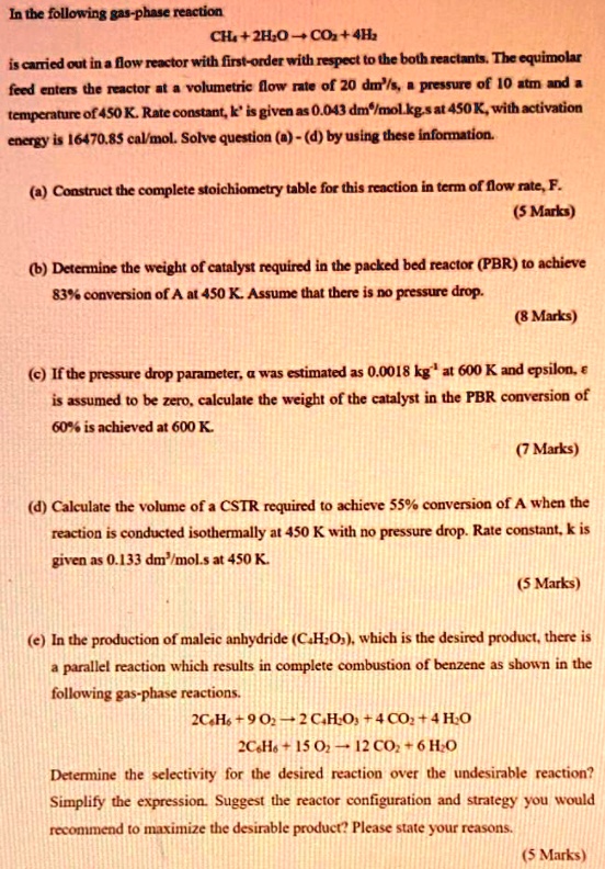 please i need the correct solution and fully answers dont miss any branch in the following gas ...
