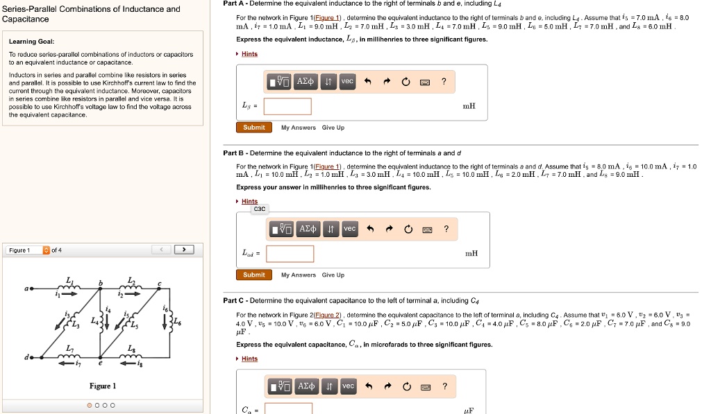 SOLVED: Series-Parallel Combinations of Inductance and Capacitance b ...