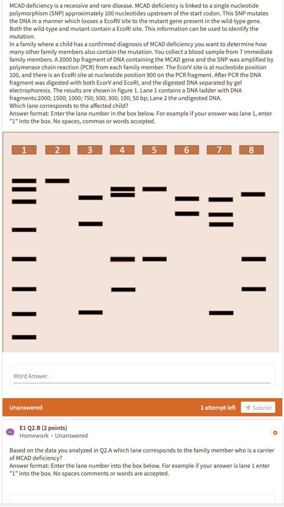 MCAD deficiency is a recessive and rare disease. MCAD deficiency is ...