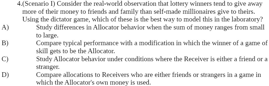SOLVED: 4. (Scenario I) Consider the real-world observation that ...