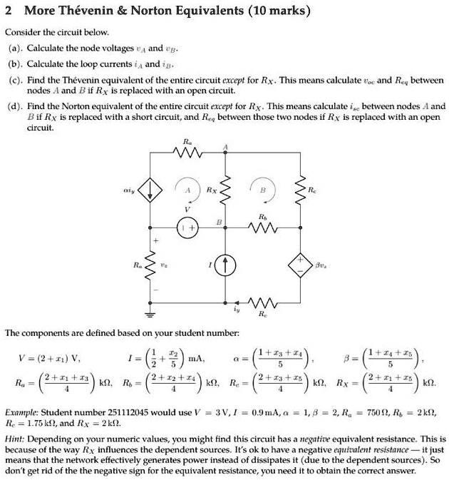 SOLVED: Texts: Please solve c and d, and use the values given in the ...