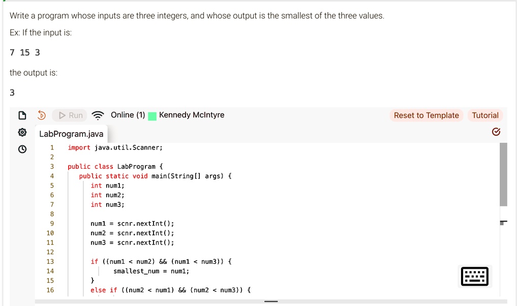Texts Write A Program Whose Inputs Are Three Integers And Whose 1871