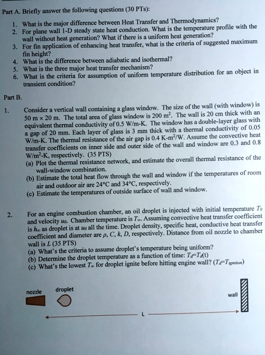 SOLVED: Part A.Briefly answer the following questions 30 PTs 1.What is the major difference ...