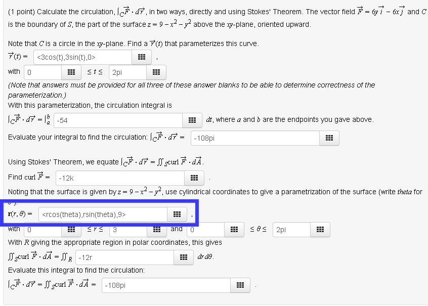 Point Calculate The Circulation Ia 4 In Two Ways Directly And Using Stokes Theorem The Vector