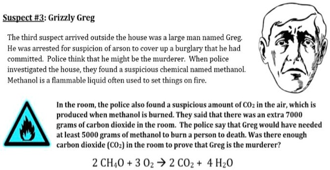 suspect 3 grizzly greg the third suspect arrived outside the house was ...