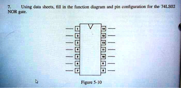 SOLVED: Using data sheets, fill in the function diagram and pin ...