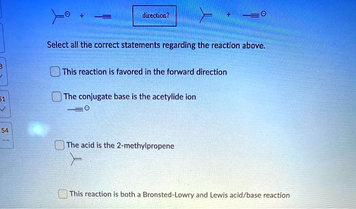 SOLVED:direction? Select all the correct statements regarding the ...